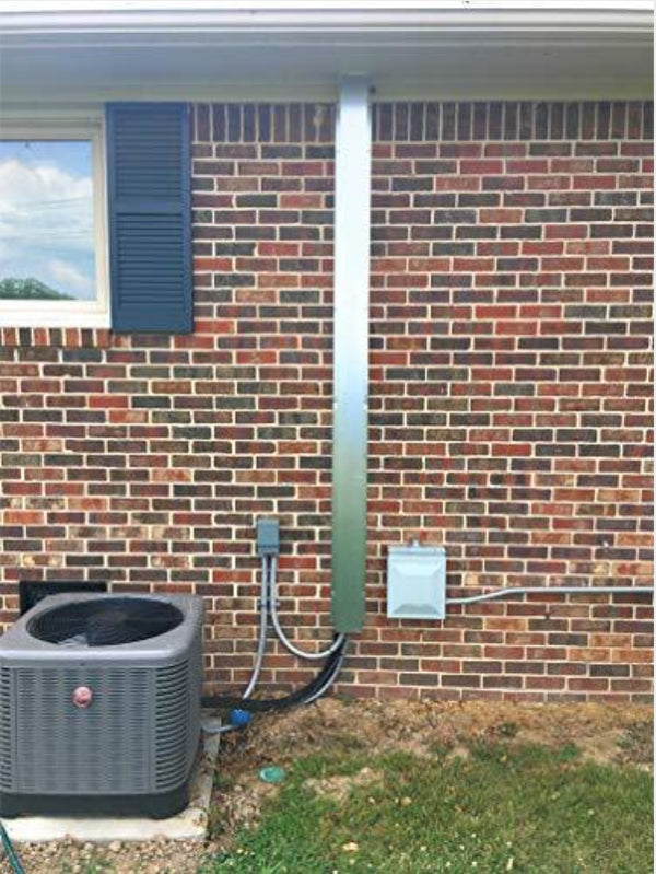 PERMACOVER is the Permanent cover for your exposed HVAC lines