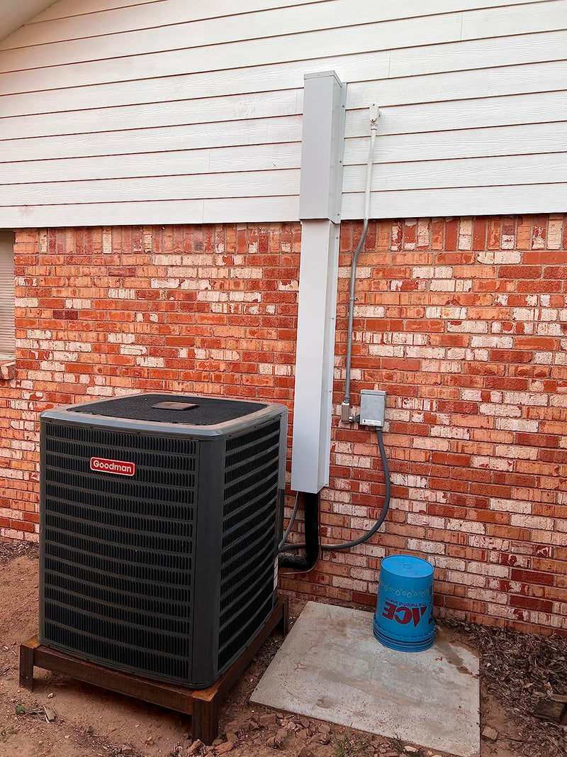 Residential Series - 16 Ounce Copper Metal HVAC Line Set Covers